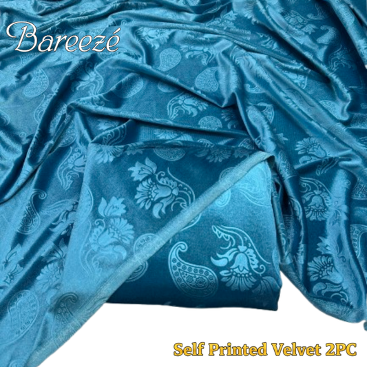 Barezze Korean Velvet 2-Pc Zink – Orhan Fabric